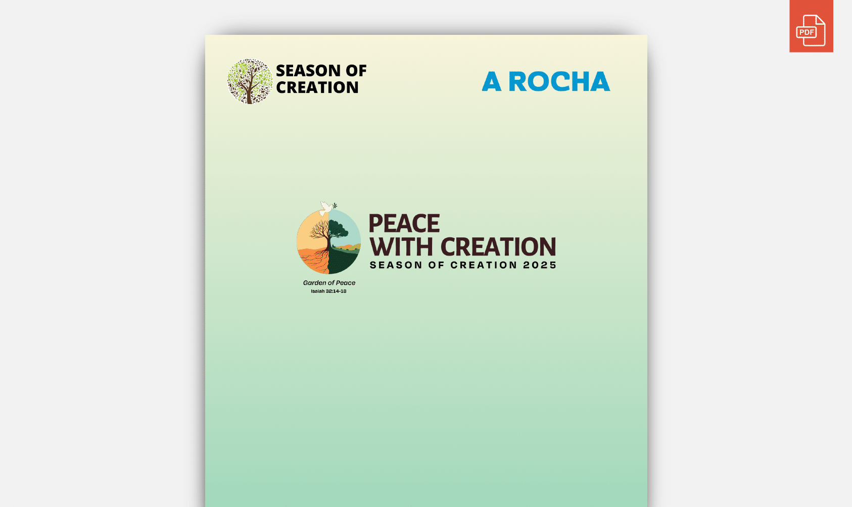 Season of Creation - Resources